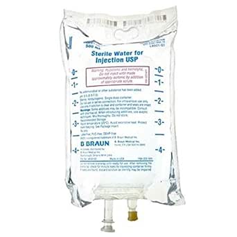 Sterile Water for Irrigation USP Solution Baxter - Clear, Colorless ...