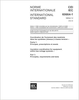 IEC 60664-1 Ed. 1.2 b:2002, Insulation coordination for equipment ...