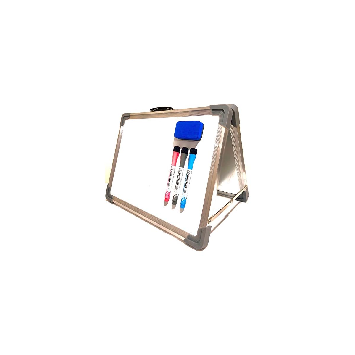 City-Click Portable Double Sided Magnetic Whiteboard 16 x 12 inches ...