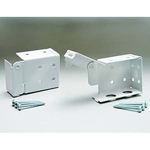 Amazon.com: Levolor 8-Piece Stainless Steel Metal Valance Brackets ...