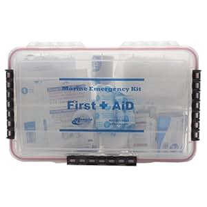 Amazon.com: Marine Emergency First Aid Kit In Waterproof Case: Health ...