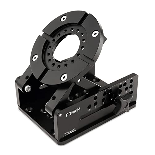 PROAIM Mitchell Wedge Tilt Levelling Camera Mount Plate for Mitchell ...