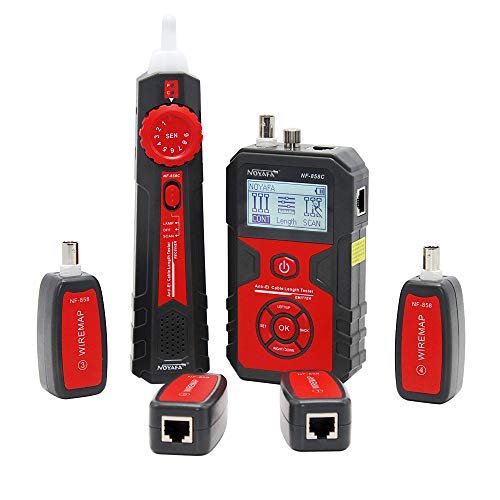 NOYAFA-NF-858C Multifunction Rj11 Rj45 Coax Cable Tester with VFL ...