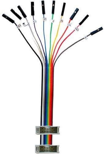 10 pin Split Cable: Amazon.co.uk: Computers & Accessories