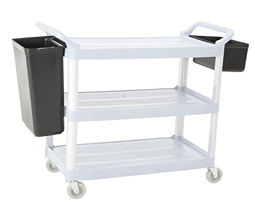 Amazon.com: Refuse and Silverware Bin Set, Cart Refuse Bin, Bus Cart ...