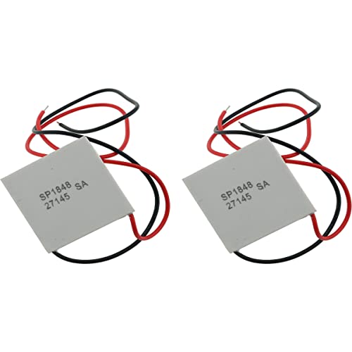 ZCZQC 2pcs SP1848-27145 TEC Thermoelectric Cooler Peltier 40x40MM ...