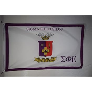 Amazon.com : Sigma Phi Epsilon 3x5' Flag : Garden & Outdoor