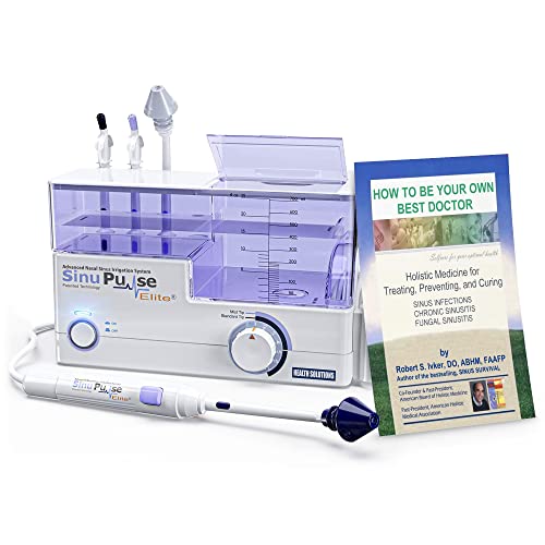 SinuPulse Elite Advanced Nasal Irrigation System, Pulsating Nasal ...