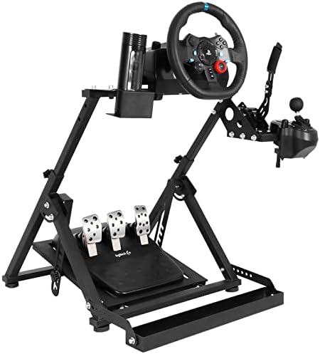 Minneer Racing Wheel Stand X Frame Racing Simulator Steering Wheel ...