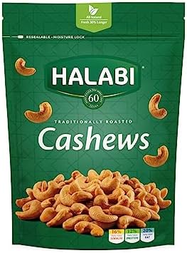 سعر Halabi - Cashews - Snacks - Resealable Bag - 90g فى الامارات ...