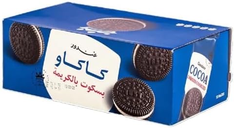 Gandour CREAM COOKIES COCOA 12 x 38 g price in Saudi Arabia | Amazon ...