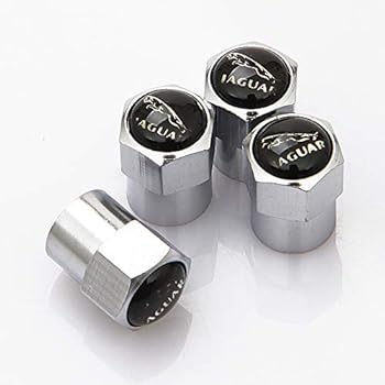 Amazon.com: Jaguar OEM Accessory Union Jack Valve Stem Caps: Automotive