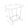 Amazon.com: Pemberly Row Bar Table in White: Kitchen & Dining