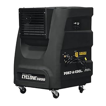 Portacool PACCYC04 Cyclone 3200 Evaporative Cooler, 3000 CFM: Amazon ...