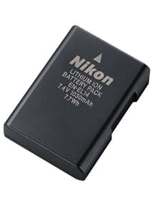 Amazon.com : Nikon EN-EL14 Rechargeable Li-Ion Battery for Select Nikon DSLR Cameras (Retail ...