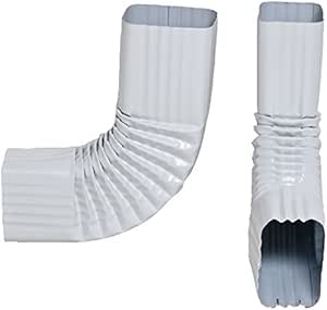 2x3 and 3x4 - Downspout Gutter Elbows - Choose from 30 degree, 45 ...