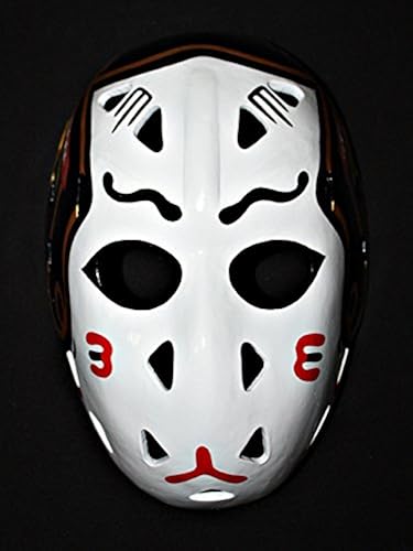 tripple_777 1:1 Custom Vintage Fiberglass Roller Ice Hockey Goalie Mask ...