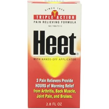 Amazon.com: Heet Pain Relieving Formula with Hands Off Applicator, 2.8 ...