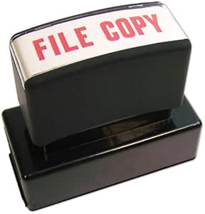Amazon.com : File Copy Stamp : Business Stamps : Office Products