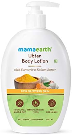 Mamaearth Ubtan Body Lotion with Turmeric & Kokum Butter for Glowing ...