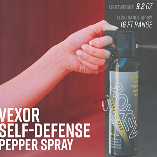 Zarc Vexor Ultra Magnum Home and Away Self Defense Pepper Spray High Velocity Fogger OC Spray ...