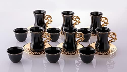 Dania Porcelain Coffee and Tea Set -18 Pieces price in Saudi Arabia ...