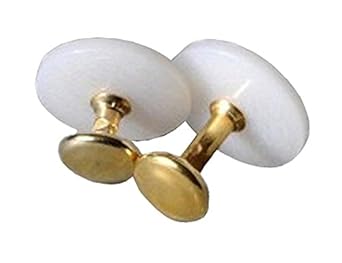 Set of 2 Detachable Collar Studs: Amazon.co.uk: Clothing