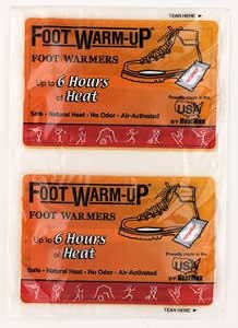 Amazon.com: HeatMax Foot Warm-Ups - Box of 40 Pair : Sports & Outdoors