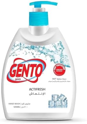 Gento Actifresh Hand Wash Blue 500 ml price in Saudi Arabia | Amazon ...