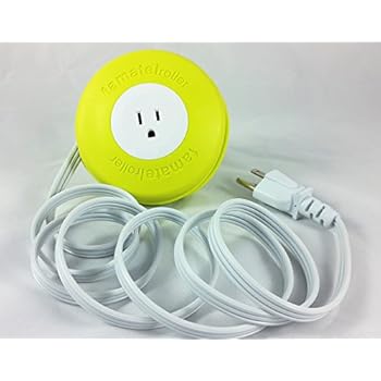 Amazon.com: Ziplinq ZIP-PWR-EX1 Retractable AC Power Extension Cord (5 ...