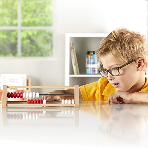 Buy hand2mind 20-Bead Wooden Rekenrek Abacus Classroom Set, Colored ...