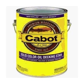 Cabot Solid Color Oil-Based Decking Stain - House Paint - Amazon.com