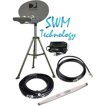 Amazon.com: 4 KIT SWM DIRECTV KA/KU HD SL3 SLIMLINE MPEG4 3 LNBF ...