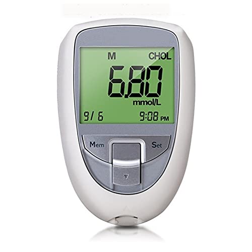 HTTDD 3 in 1 Blood Glucose Meter 3 in 1 Blood Glucose&Uric Acid ...