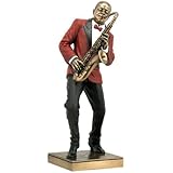 Amazon.com: Alto Saxophone Player Statue Sculpture - Jazz Band Collection