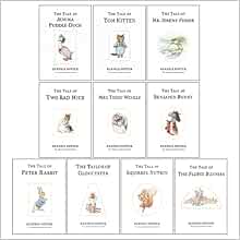 Peter Rabbit Library 10 Books Collection Set By Beatrix Potter(Flopsy ...