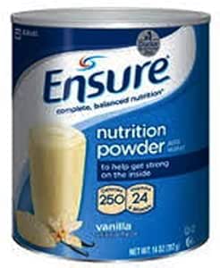Amazon.com : Ensure Balanced Nutrition Powder, Vanilla, 14 oz by Ensure ...