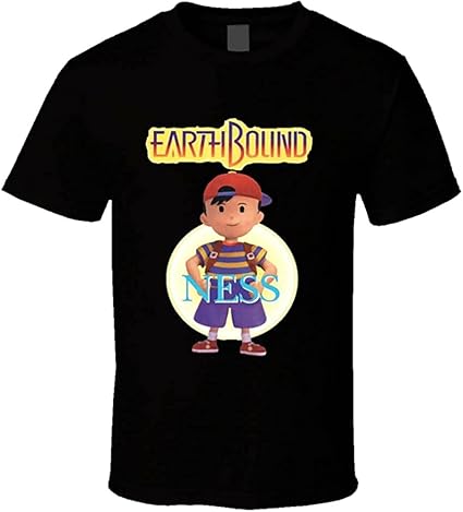 Earthbound Video Game Mens T Shirt : Amazon.co.uk