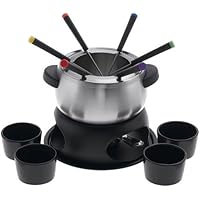 Amazon.com: Trudeau 15-Piece Meat Fondue Set : Home & Kitchen