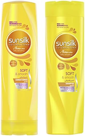 Sunsilk Shampoo Soft & Smooth, 400ml + Sunsilk Conditioner Soft ...