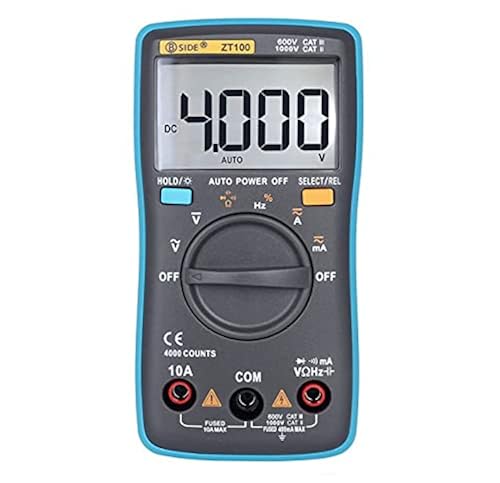 Digital Multimeter(Ground Wire Included)- Measure Human Body Voltage ...