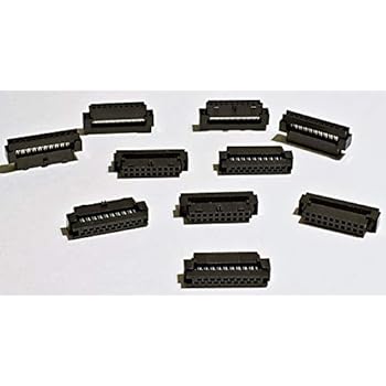 Amazon.com: Cable-to-Board Receptacle Airplane Head Shape 2.0mm IDC IDT ...