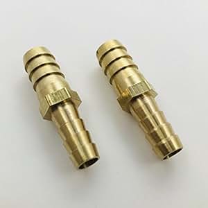 Amazon.com: Reducer Hose ID 3/8” to 5/16" Brass Barb Fitting (2 Units): Automotive