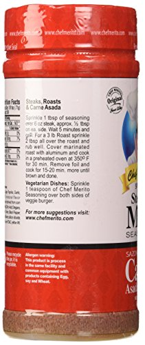 Chef Merito Carne Asada Meat Seasoning, 14 Ounce on Galleon Philippines