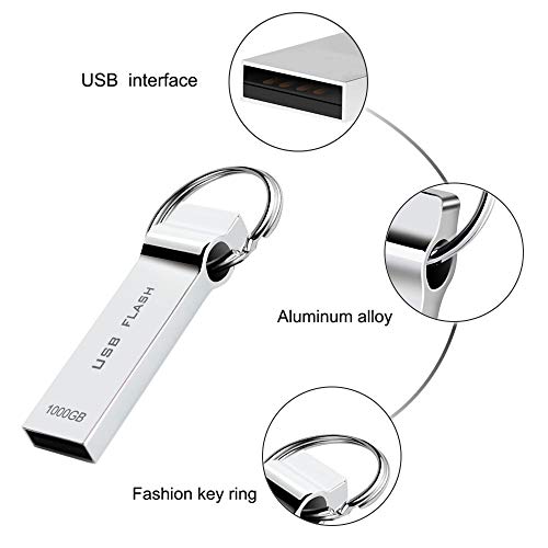 Quarausb Flash Drive 1TB USB 3.0 Memory Stick Thumb Drive 1000GB Thumb ...