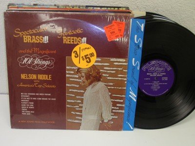 - 101 STRINGS Brass-Reeds & Strings LP Alshire S-5229 Nelson Riddle NM ...