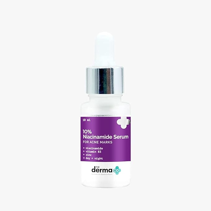 The Derma Co 10% Niacinamide Face Serum For Acne Marks And Acne Prone ...