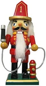 Amazon.com: Fireman Wooden Collectibles [C0919]: Decorative Christmas ...