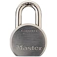 Master Lock Padlock, Solid Steel Lock, 2-1/2 in. Wide, 930DPF - Pad ...