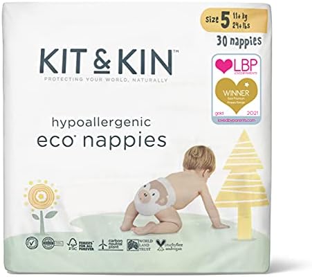 Kit & Kin Premium Eco-Friendly and Sustainable Baby Nappies ...